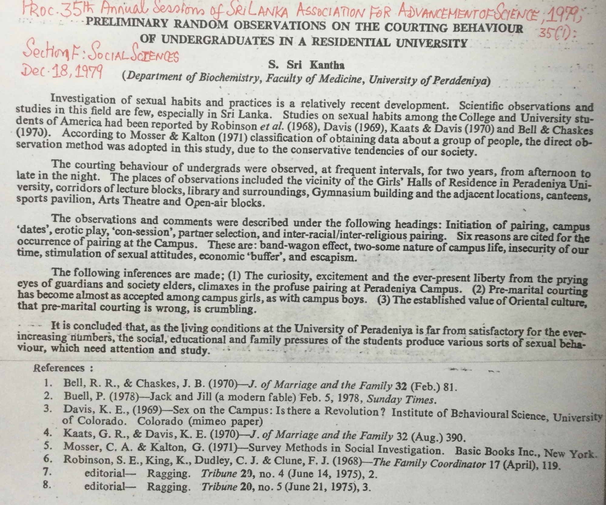 Notes on Reaching 70 Not Out – Part 4 – Ilankai Tamil Sangam