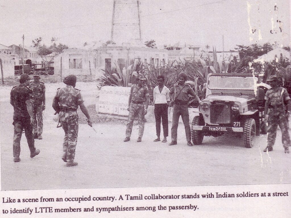 On the Tamil National Army (TNA) – Ilankai Tamil Sangam